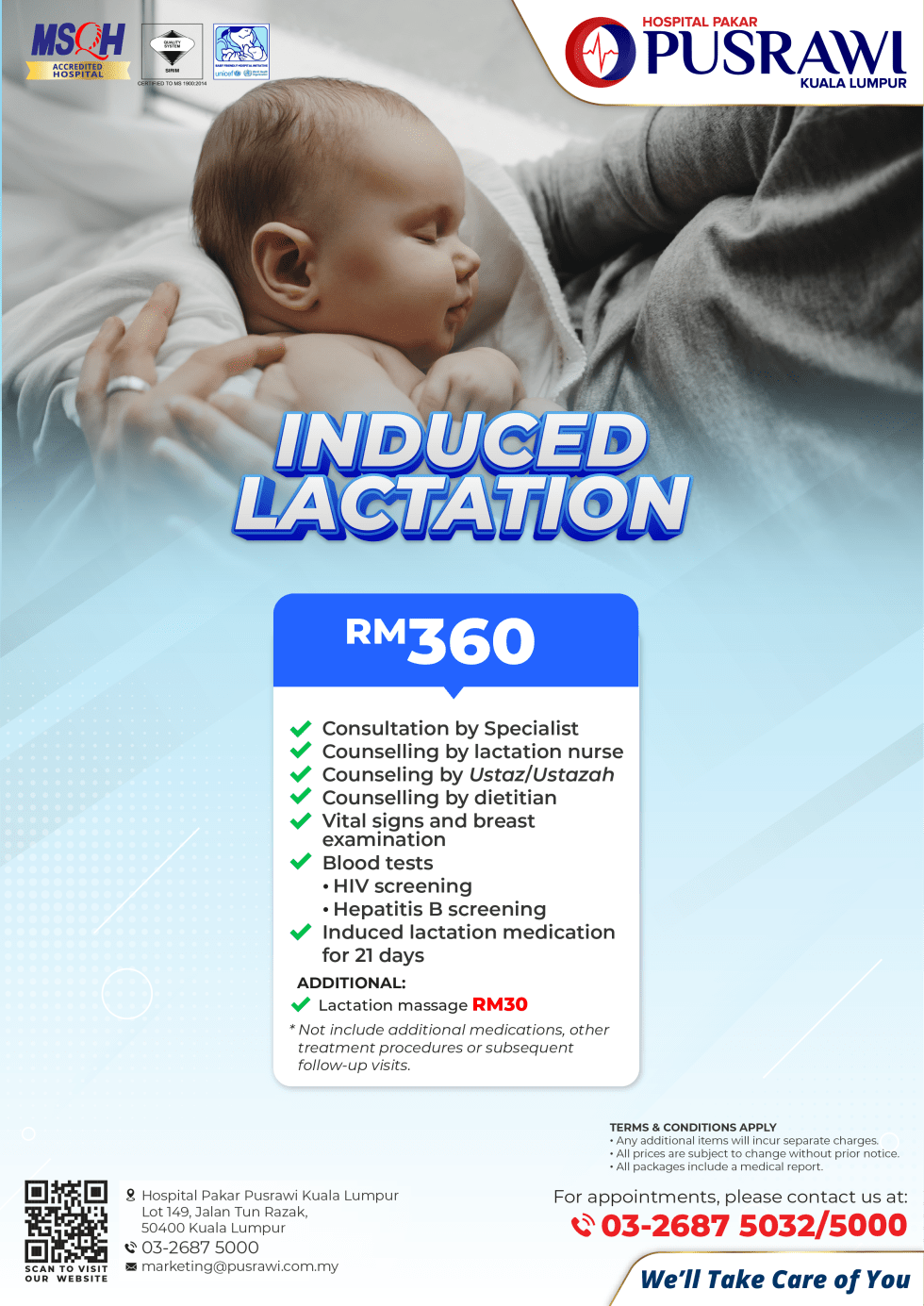 Pakej Pemeriksaan Kesihatan | Hospital Pakar PUSRAWI Kuala Lumpur